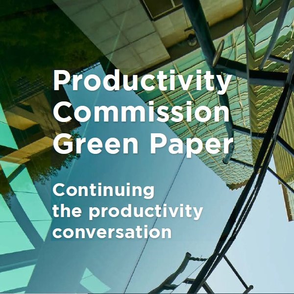 Continuing the Productivity Conversation Green Paper / September 2020 ...