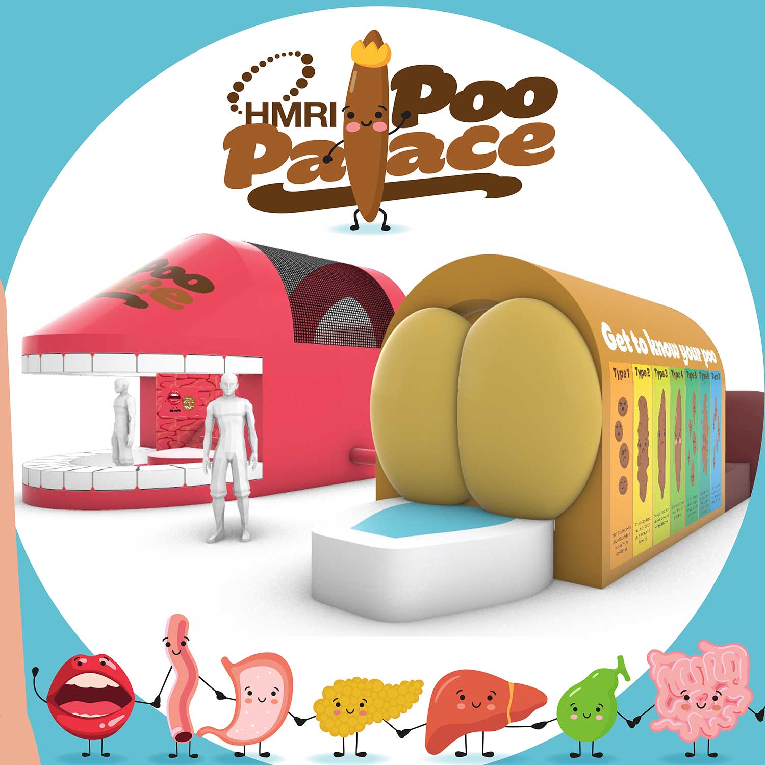 HMRI Poo Palace puts digestive issues conversation on menu | Mirage News